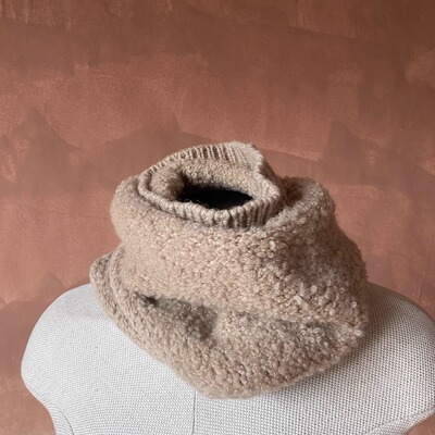 Daniel Andresen 25秋冬 驼绒围巾 比利时针织