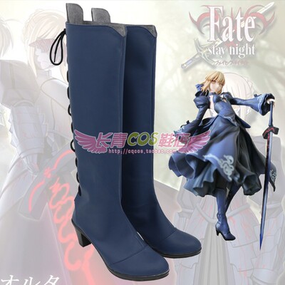 fatezero黑saber吾王Nalter 定制cosplay鞋子 来图定做订做COS