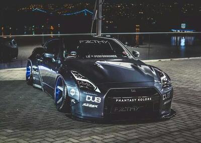 STARMARSR适用日产GTR35的改装隔热头段Y管前段排气二阶600P套件