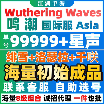 鸣潮国际服初始成品自抽