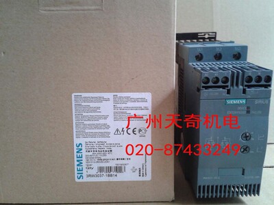 西门子软启动器3RW3037-1BB14