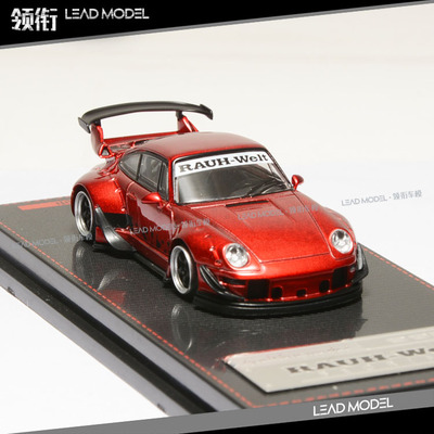 现货|IG2154 RWB 993 金属红 1/64 改装车模型 Ignition限量版