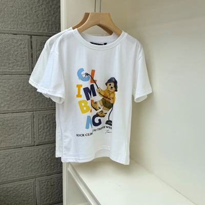 男女童短袖T恤衫夏季棉T卡通上衣