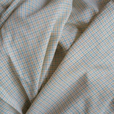 10cm长价 121cm宽英国Merchant and mills清新野化手织格印度棉布