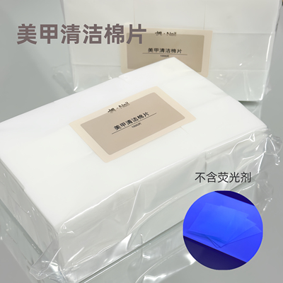 桐Nail美甲清洁棉片 加硬加厚 不掉毛 不含荧光剂 1000片装