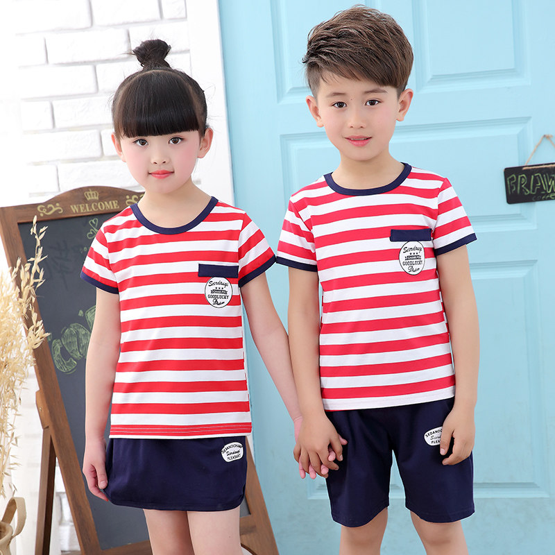 幼儿园园服演出服六一节目合唱服套装小学生校服夏装儿童校服班服