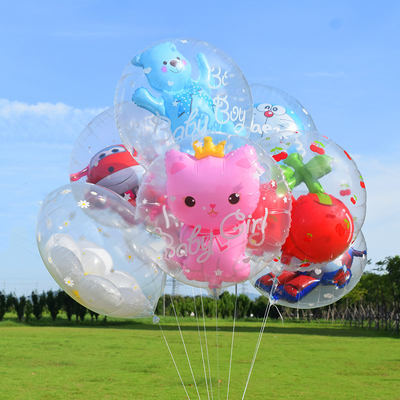 飘空飞天氦气球卡通儿童玩具