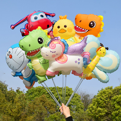 夹片手持卡通气球夜市摆摊地推