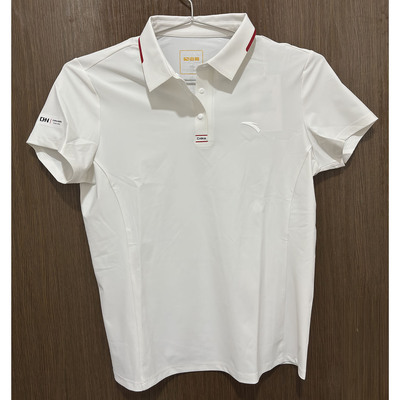 安踏正品TPOLO衫学院羽毛球短袖