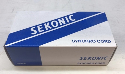 迎光 SEKONIC T型PC闪光灯同步线 （L-758D/758C）原厂正品