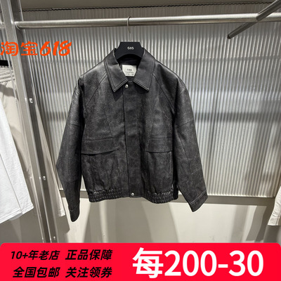 GXG男装秋季新款复古翻领夹克
