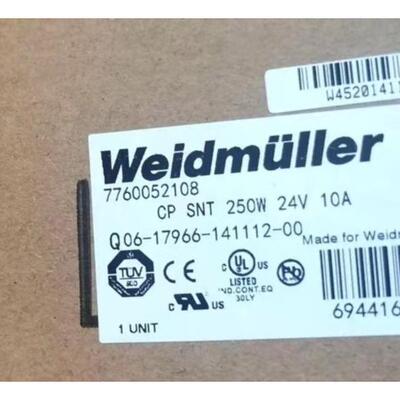 全新开关电源CP SNT 250W 24V 10A，7760052108 7760052105