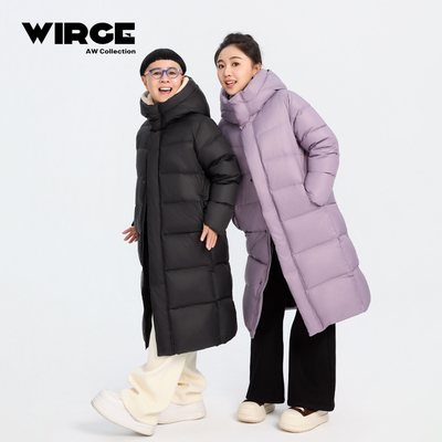 【吉娜专属】【顾奈】韦氏新款羽绒服男大童女宝中长黑金141696