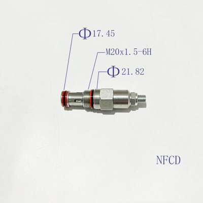 SUN型液压螺纹插装全调节型节流阀NFBC/NFCD/NFDD/NFDC