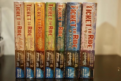 桌游铁路环游车票之旅