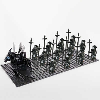 魔界霍比特人索伦人仔积木玩具