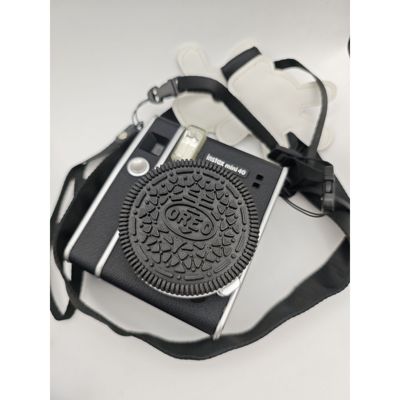 适用instax富士拍立得饼干头镜头盖mini90 40 evo保护壳配件