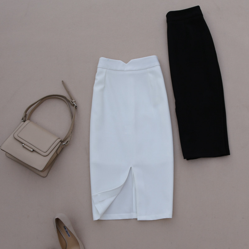 清仓包邮春夏女装chic韩版名媛气质百搭高腰中长款半身裙西装裙子_虎窝淘