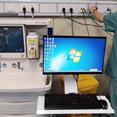 定做麻醉机专用手麻支架升降折叠