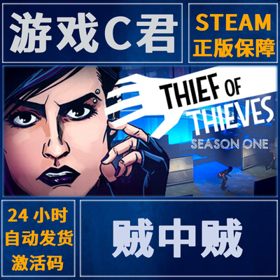 PC正版 Steam游戏 贼中贼 Thief of Thieves 激活码 国区 全球Key