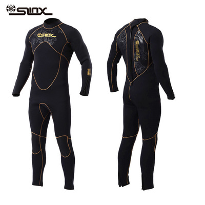 winter wetsuit 5mm men diving thermal warm swimming suit