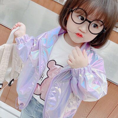 baby girl coat Spring Autumn windbreaker kids outerwear 女童