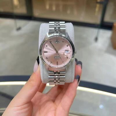 正品现货西太后碎冰蓝情侣手表