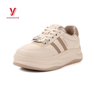 意尔康女鞋2025新款板时尚