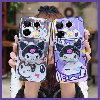 适用infinix Note40 Pro 4G/X6850手机壳软壳质感支架防尘个性