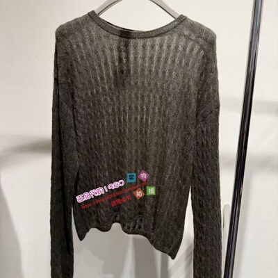 NUTS那时女专柜正品国内代购2025年秋款毛织套头衫6480597A1-599