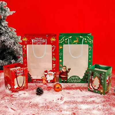 Christmas gift bag, Christmas tote bag, packaging bag手提袋
