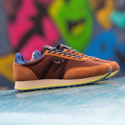 卡虎 Karhu Albatross Control 砂砾奶咖 四季 复古跑鞋 男女同款