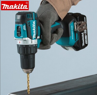 锂电调速牧田18v无刷手电钻