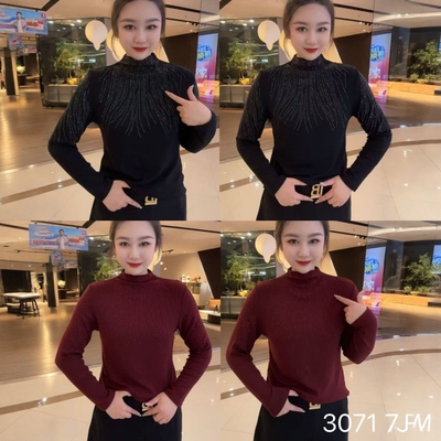 【11.19诗语美美哒】2025新款钻上衣SFY3071-