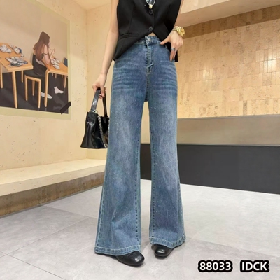 【2.5慧姐大码女装】2025新款满钻牛仔裤子PYH88033-