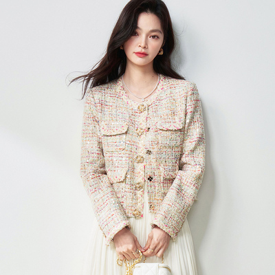 轻奢高级感减龄小香风外套