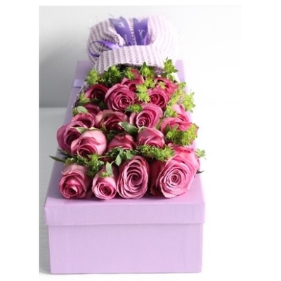 南京六合区龙海西门BHG华联阿卡商业街鲜花店母亲节速递玫瑰花束