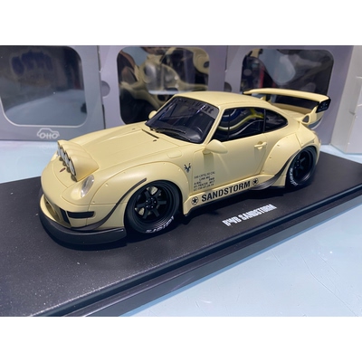 GT SPIRIT 1:18 保时捷RWB 993 射灯改装 SANDSTORM 仿真汽车模型