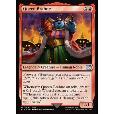 【北境卡牌】万智牌 布拉尼女王 Queen Brahne FIN 英文平/闪卡银