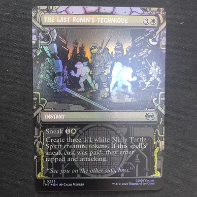 最后浪人的绝招 The Last Ronin's Technique TMT 英文美印异画闪