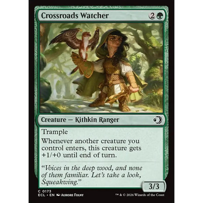 【北境卡牌】万智牌 ECL 歧路看守 Crossroads Watcher 英文平/闪