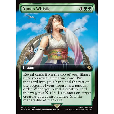 【北境卡牌】万智牌 尤娜的指哨 Yuna's Whistle FIC 英文扩平/闪