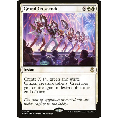 【北境卡牌】万智牌 渐强终响 Grand Crescendo NCC 英文平卡 金