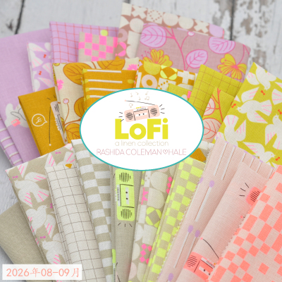 MODA进口高档纯棉DIY手工拼布 Lofi Linens  RS1129棉麻布组