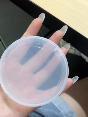 气垫塑料透明便携粉扑盒子