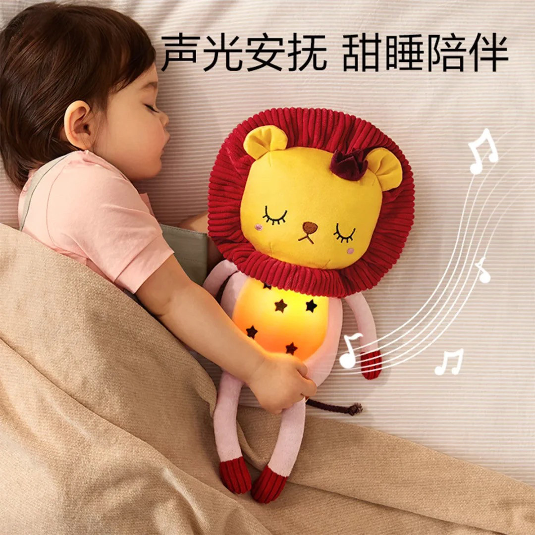 babycare手指玩偶婴儿手偶玩具动物手套可张嘴安抚巾宝宝睡觉神器