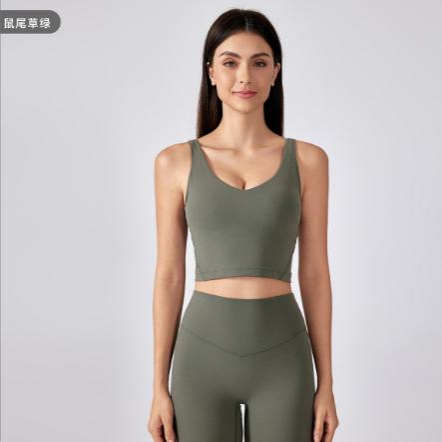 S2054春夏大牌平替觉醒性感美背健身瑜伽上衣女透气跑步运动背心