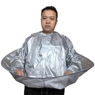 带袖子理发围布剪发斗篷防静电