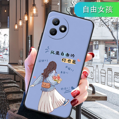 适用华为荣耀Play8TPro手机壳磨砂男女款全包软边LLY-AN00硅胶卡通个性网红防摔套