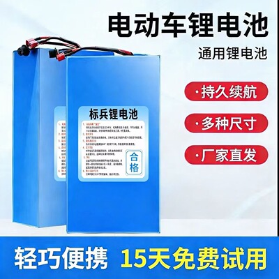 内置锂电池48V15ah电动车